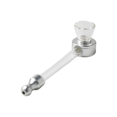 METAL GLASS HAND PIPE SET 12 PC DISPLAY