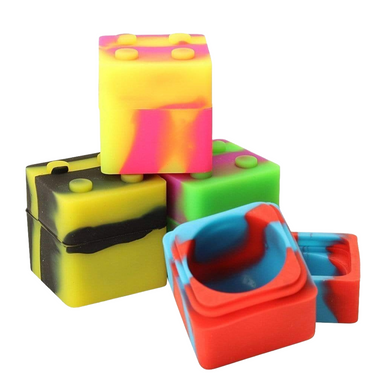 SILICONE LEGO WAX STASH JAR