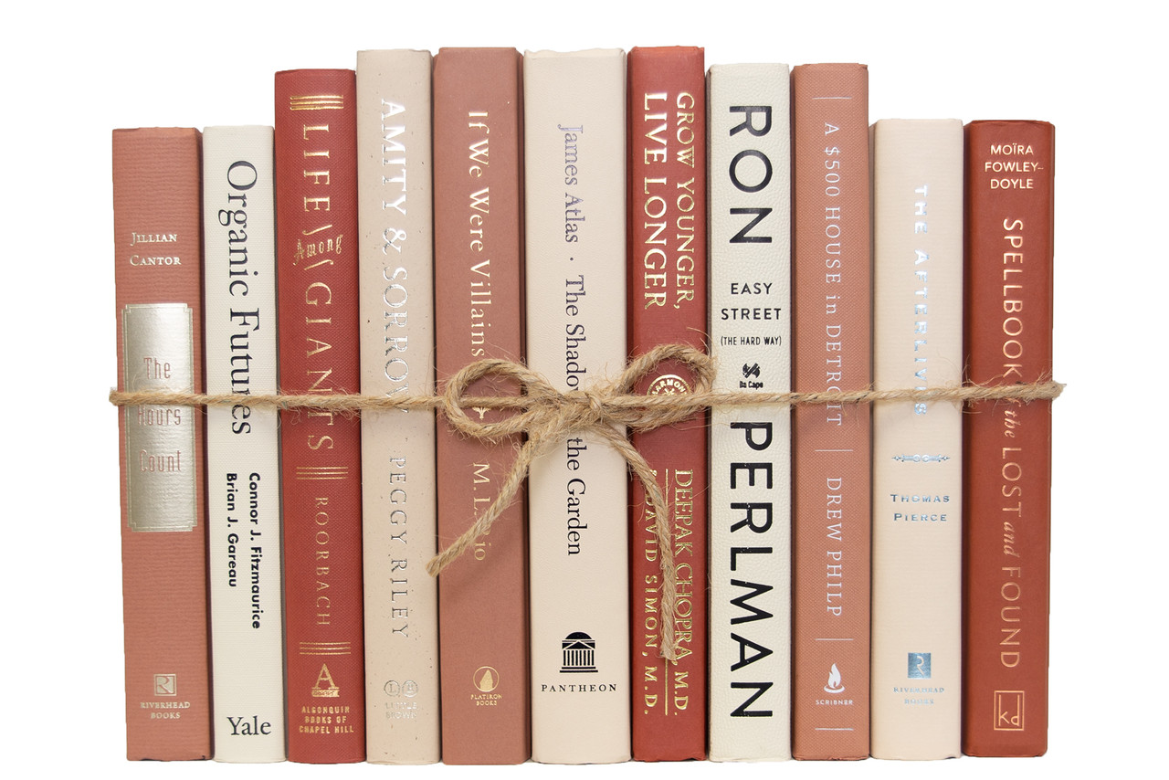 Pink Decorative Book Bundle - Carnation