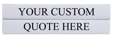 Decorative Custom Quote Book