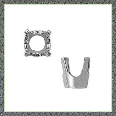 4 Prong Round Open Back Standard Setting