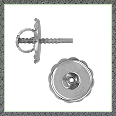 Extra Large Threaded Post & Back Set
