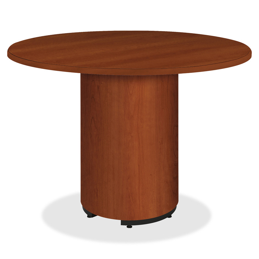 Hon Cylinder Base Round Tabletop Table - Cylindrical | Beach Audio