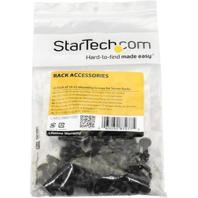 StarTech Server Rack Screws - 10-32 Screws - Rack Mount | Beach Audio