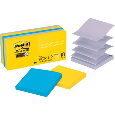 Post-it® NY Collection Super Sticky Pop-up Notes | Beach Audio