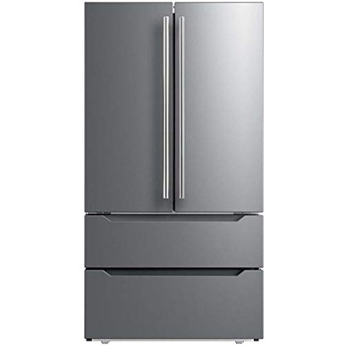Midea 22.5 Cu. Ft. Counter-Depth 4-Door French Door | Beach Audio