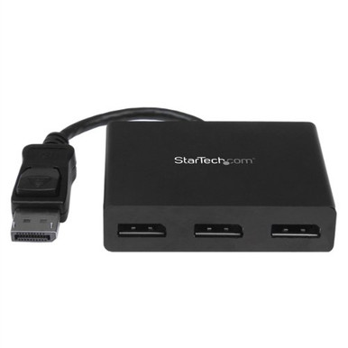 StarTech 3-Port Multi Monitor Adapter MSTDP123DP | Beach Audio