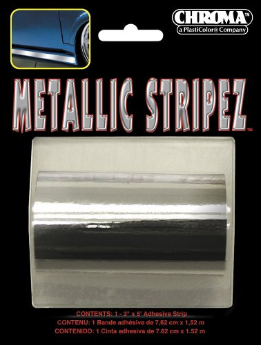 Chroma Graphics 003105 Smooth Chrome 3' X 5' Roll Tape | Beach Audio