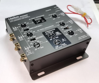 Clarion MCD360V 3-way Electronic Crossover W/remote | Beach Audio