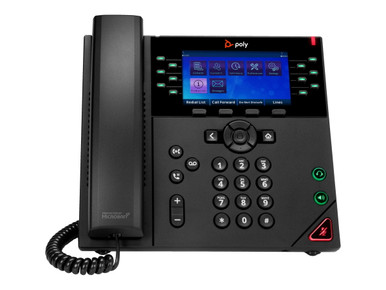 Poly VVX 450 IP Phone - Corded - Corded - Desktop, Wall | Beach Audio