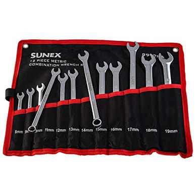 Sunex 9917MA Fully Polished Metric V-groove Combination | Beach Audio