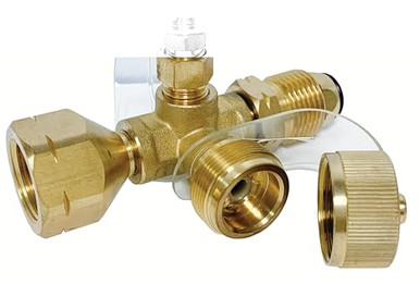 Suburban LPPOLTEE 4-port Propane Tee-- Inlet: Female | Beach Audio