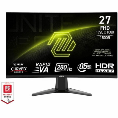 MSI MAG 276CXF 27 inch Curved display monitor 280Hz | Beach Audio