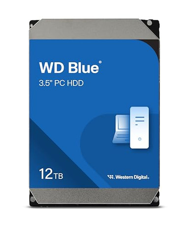 WD Blue WD120EAGZ 12 TB Hard Drive - 3.5" Internal - | Beach Audio