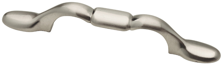 3" Bow Design Pull - Satin Nickel