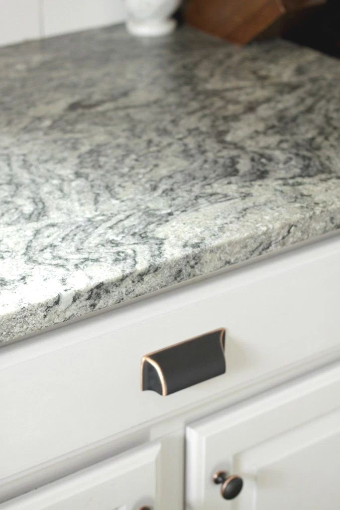 3" Myrcella Rectangular Bin Pull Bronze with Copper Highlights