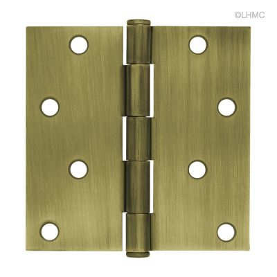 Double Acting Folding Screen Hinge For 3/4" Panel - Antique Brass DL ...
