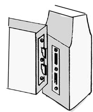 Bed Post Hanger Set - 5" X 5/8" - Heavy Duty 8 Pieces (4 sets)