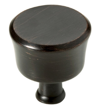 1-1/4" Cabinet Shop Top Ring Round Knob Venetian Bronze - D. Lawless ...