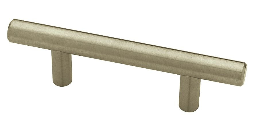 2-1/2" Square Bar Pull Stainless Steel