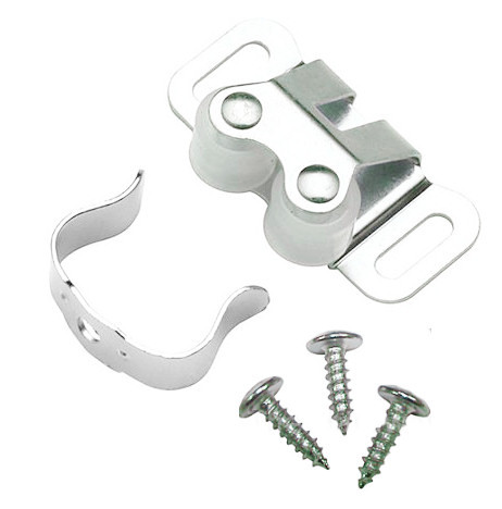 (10-Pack) Double Roller Catch With Clamping Strike & Screws