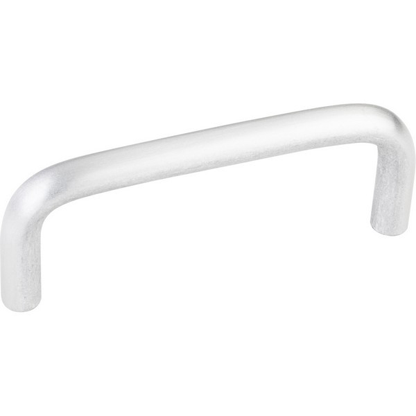 3-3/4" Wire Pull Solid Satin Aluminum - D. Lawless Hardware