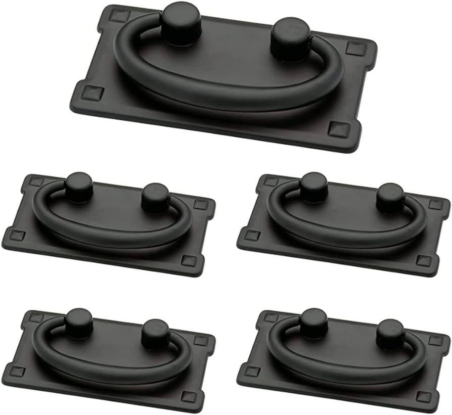 Black Drawer Pulls - D. Lawless Hardware