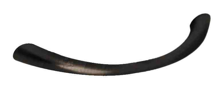 3-3/4" Builder's Program Tapered Bow Pull Flat Black