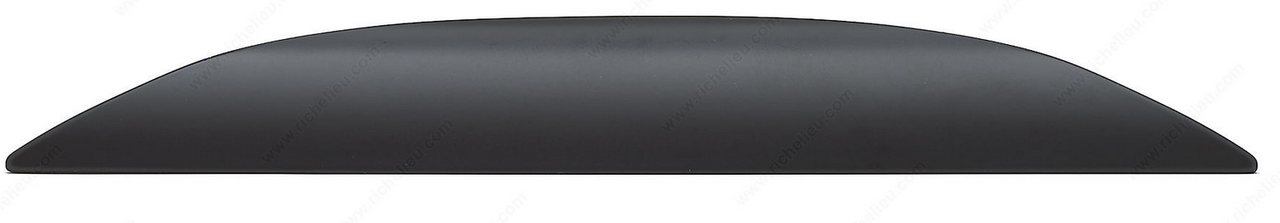 Richelieu Modern Metal Pull - 808 Matte Black - 96mm - D. Lawless Hardware