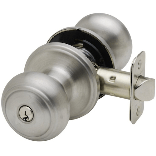 Copper Creek Door Knobs - Satin Stainless - D. Lawless Hardware