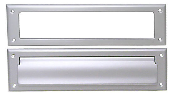 Aluminum Mail Chute With A Satin Finish 13-1/8" X 3-5/8" AM-5347 - D ...