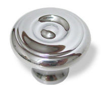 1-1/4" Colonial Knob Polished Chrome