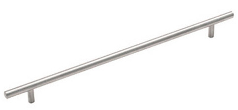 18-7/8" Steel Bar Pull Sterling Nickel