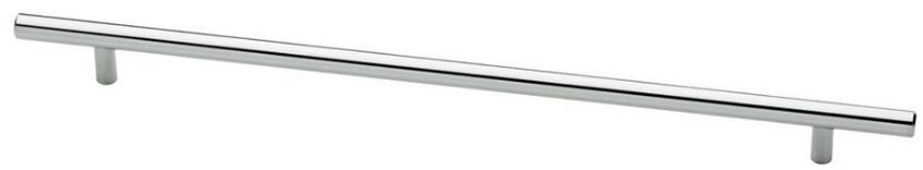 12-9/16" Builder's Program Steel Bar Pull Polished Chrome