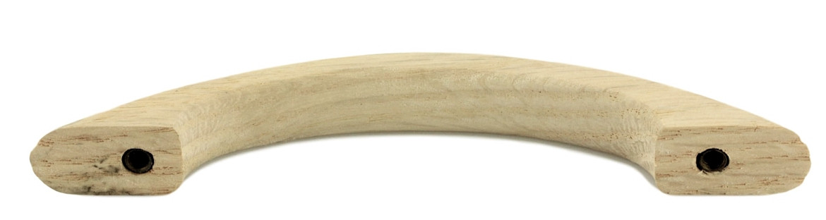 3-3/4" Unfinished Oak Bow Pull