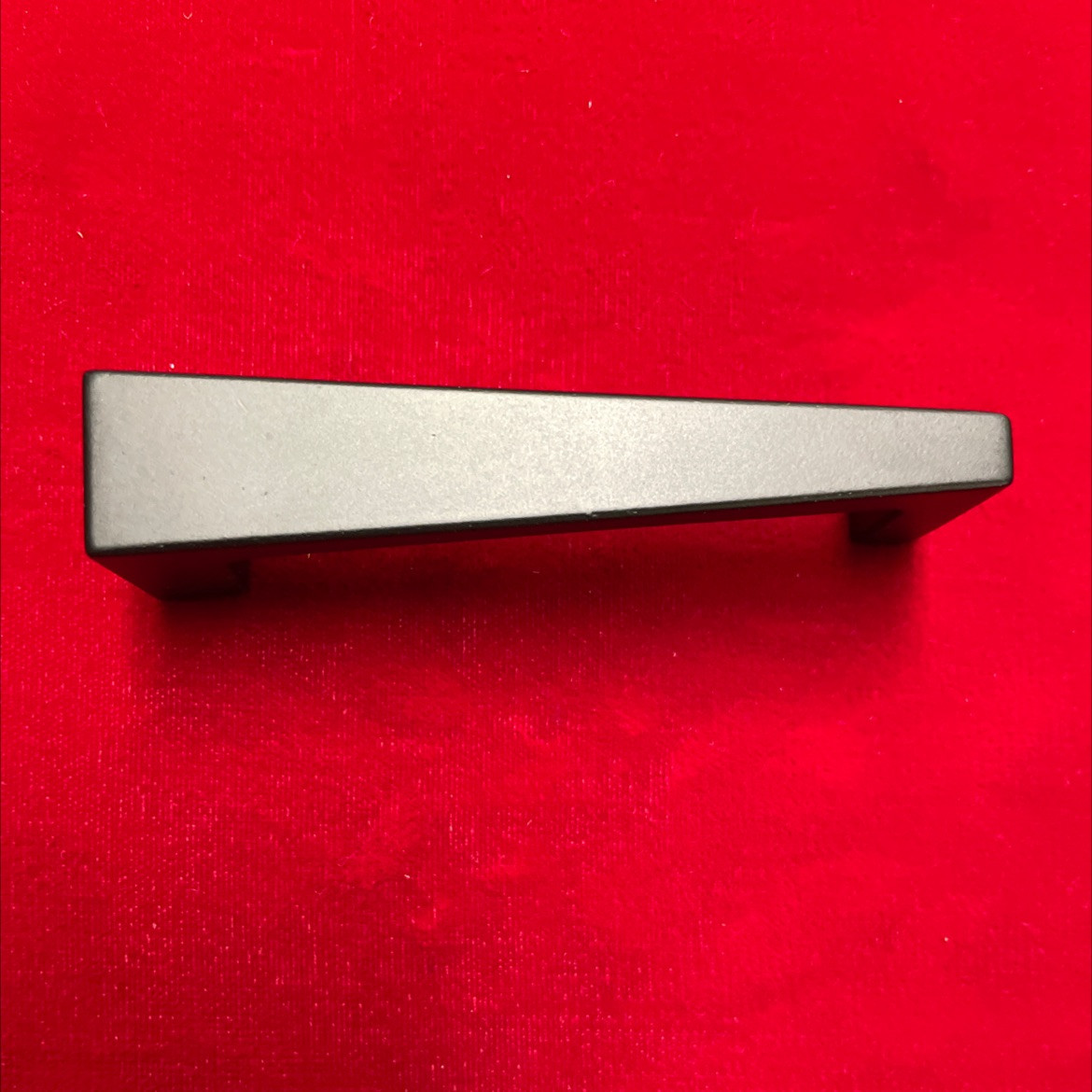 (10-Pack) 3" Angled Pull Flat Black