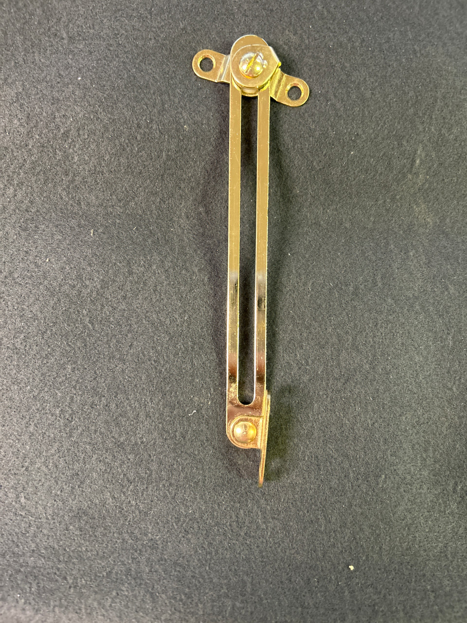 Friction Lid Support Brass 6-3/4" Brass Plated