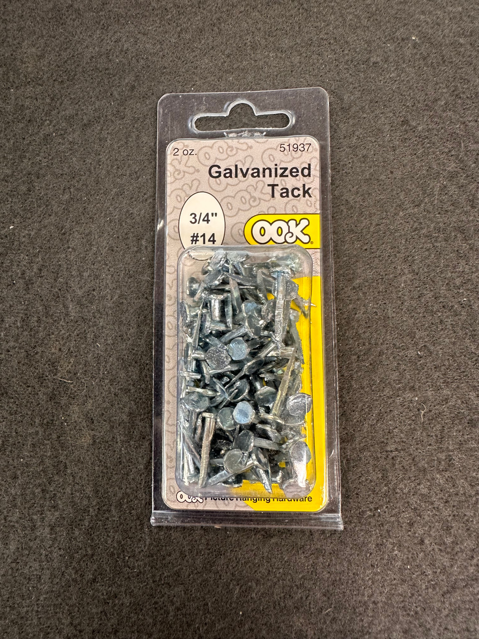3/4" #14 Galvanized Tacks