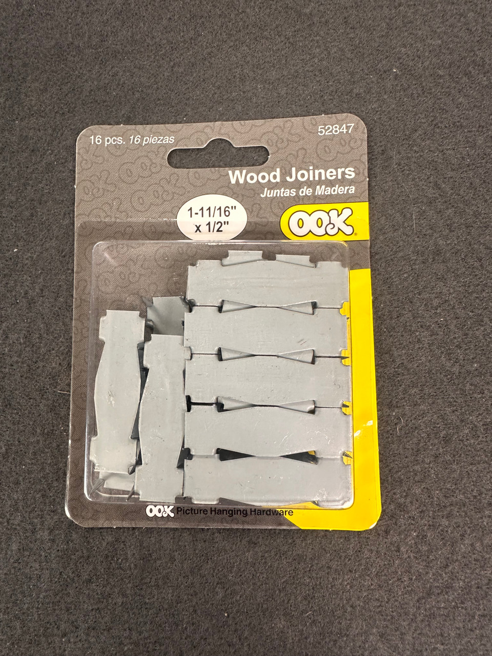1-11/16" x 1/2" Wood Joiners 16-pcs