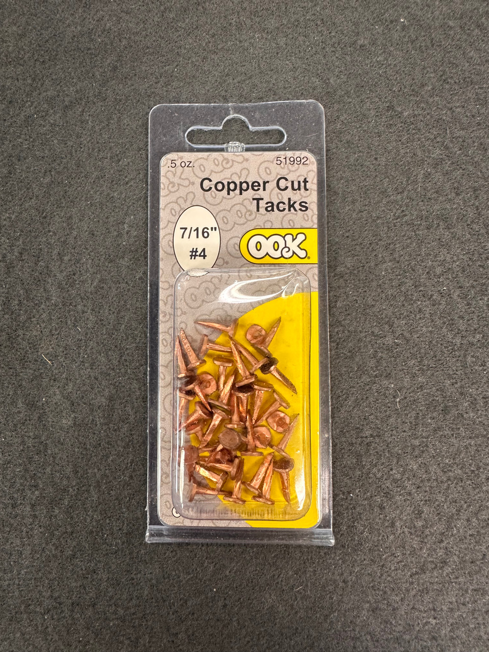 7/16" #4 Copper Cut Tacks