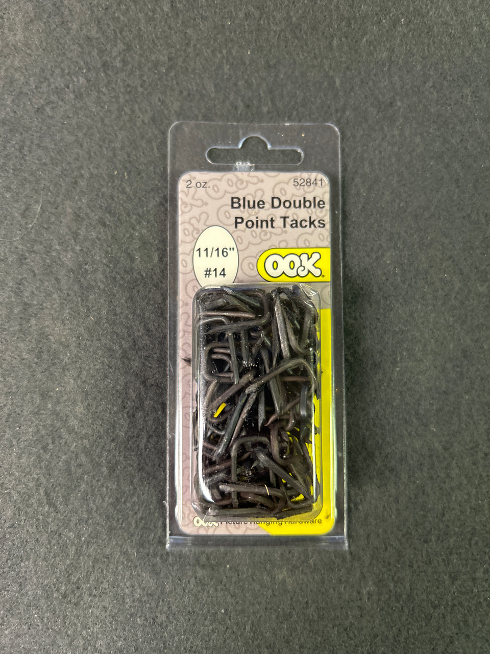 (2-oz) 11/16" #14 Blue Double Point Tacks