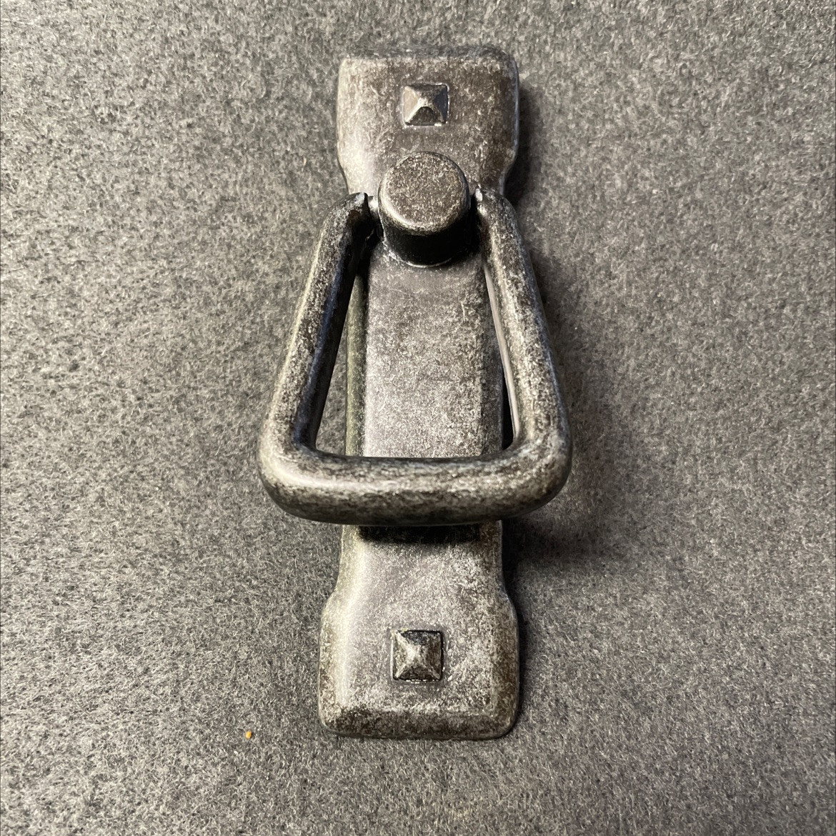2-1/2 inch Mission Style Pull Dark Gun Metal