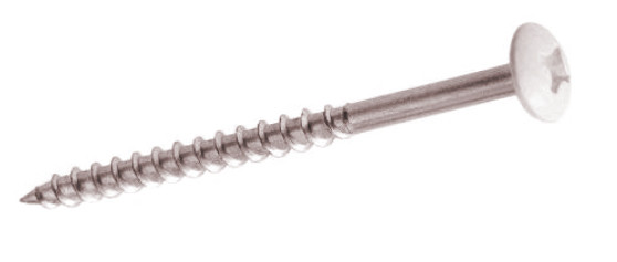 (5 Pack) Phillips Pan Head Particle Board OSB Screw #8 x 2-1/2 inch ZP ...