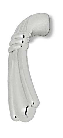 (5 Pack) 2-1/4 inch Bundled Reed Finger Pull Knob Satin Nickel - D ...