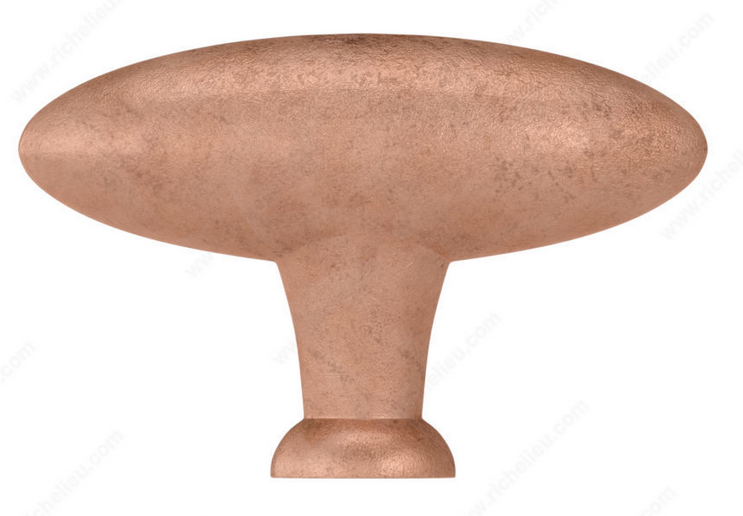 Richelieu Traditional Iron Knob - 6565 - Exeter Copper - 35 mm - D ...