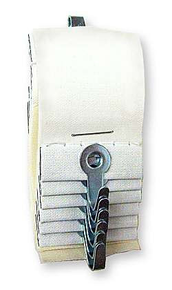 (12 Pack) Bulldog Fabric Frame Hanger - (12-Pack)
