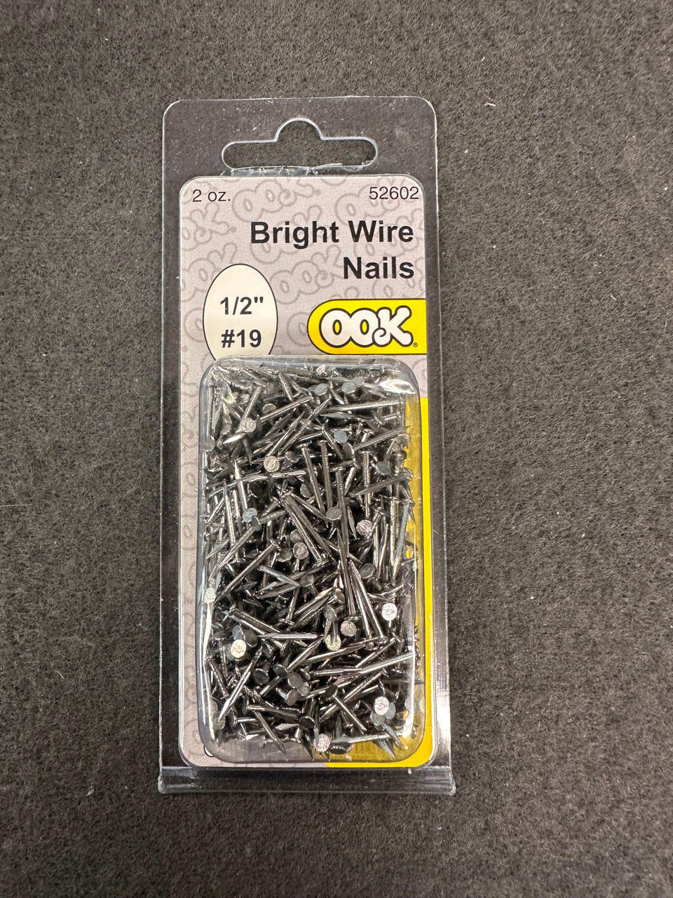 (12 Pack) 1/2" #19 Brightwire Nails