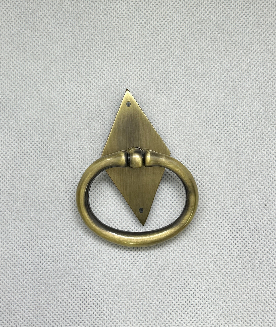 Midcentury Modern Bail Pull Antique Brass