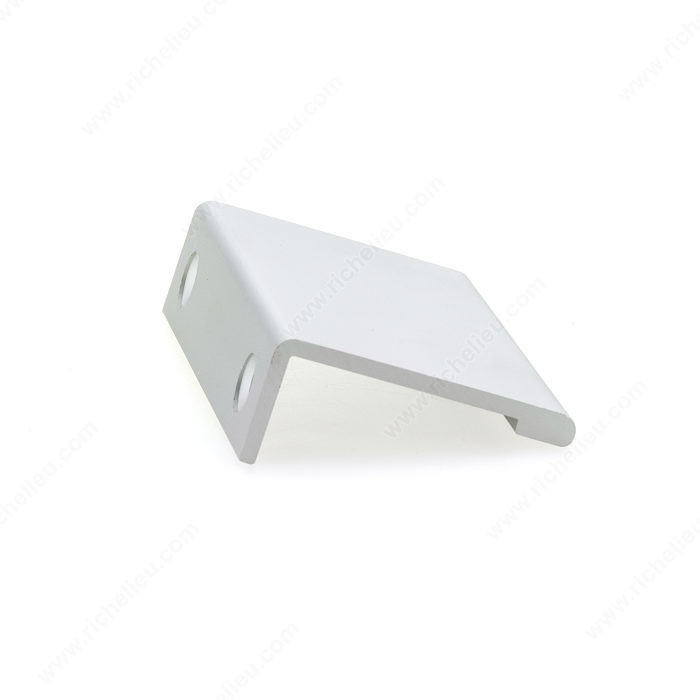 Modern Aluminum Edge Pull - 9898 - 50 mm - Aluminum