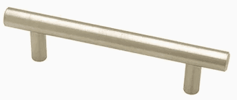 3" Crystal Lace Bar Pull Satin Nickel & Black - D. Lawless Hardware